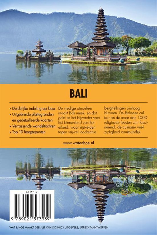 Wat & Hoe Reisgids - Bali, Wat & Hoe Stad & Streek | 9789021573939 ...