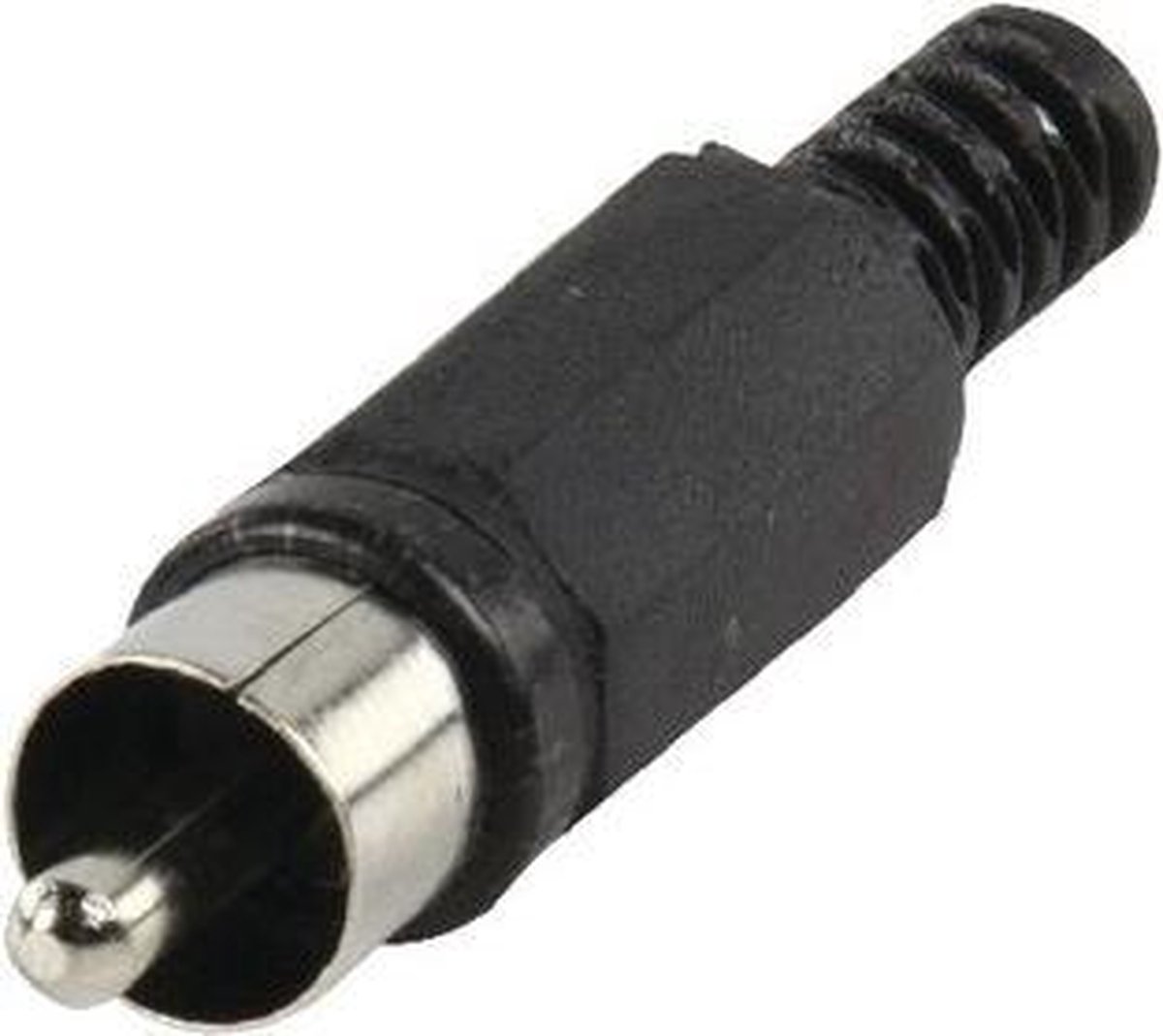 Valueline Tulp plug met knikbescherming Zwart | bol.com