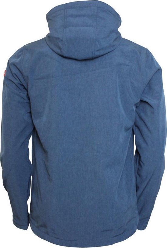 Nord Berg Kjeld softshell jack heren marine | bol.com