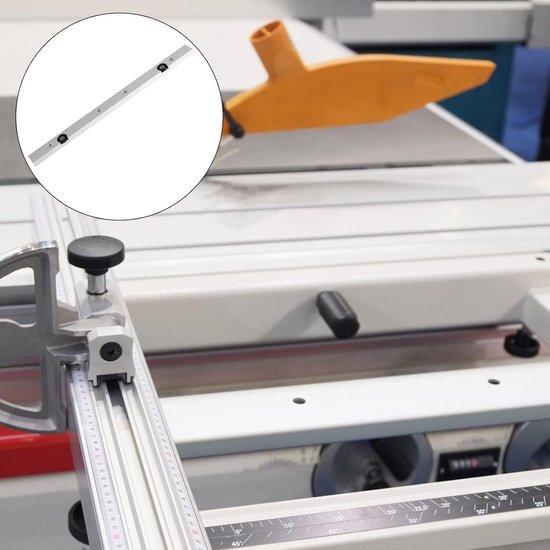 Universele geleider en stoprail - Geleiderail - Aluminium verstekbalk ...
