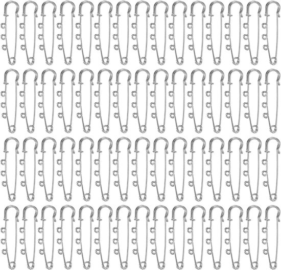 60 Pcs Grote Veiligheidsspelden - 1.97 Inch Gouden Geplateerde Metaal ...