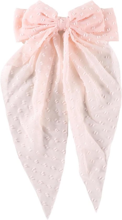 Grote Tule Strik Haarclip - 8 Inch XL Haarspeld voor Dames en Meisjes | bol