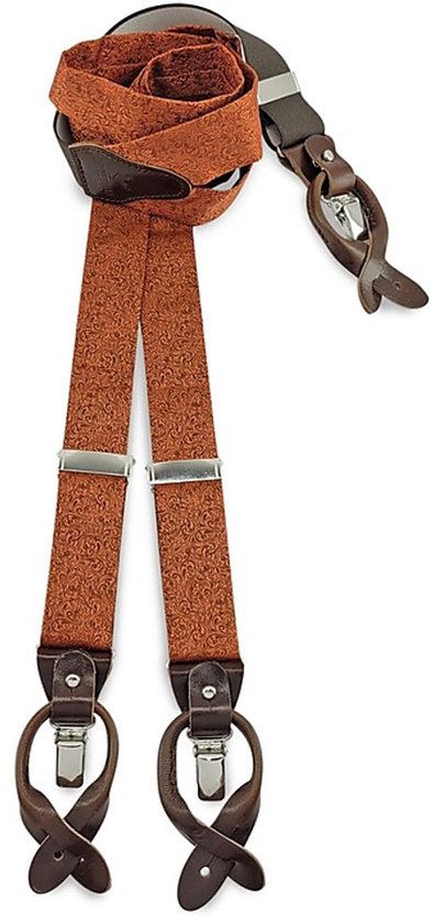 Sir Redman - Bretels - bretels Bart Barocco roest - roestoranje | bol