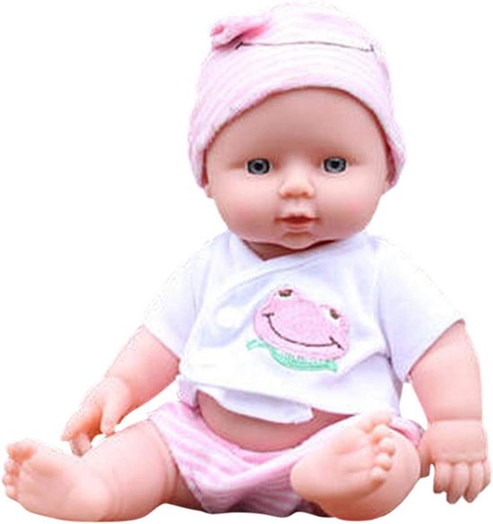 Realistische Babypop 30 cm Zacht Levensecht Speelgoed voor Kinderen | bol