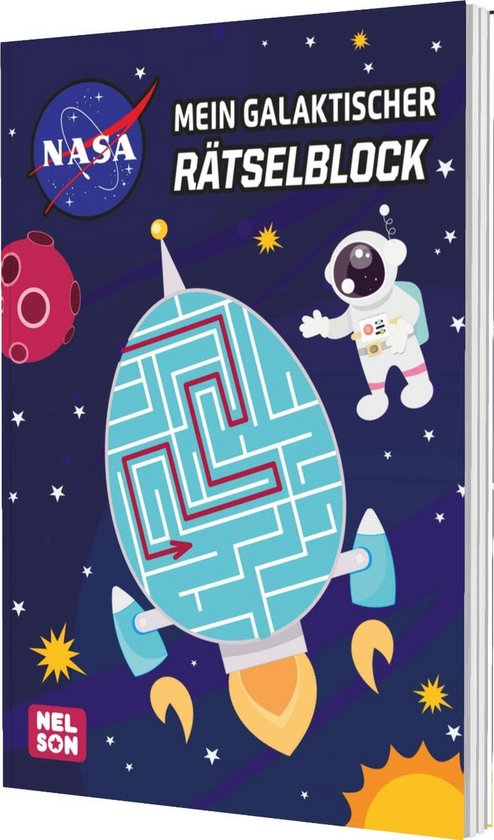 NASA Thema St প্যাzelboek voor Kinderen Vanaf 5 Jaar: Labyrinten ...