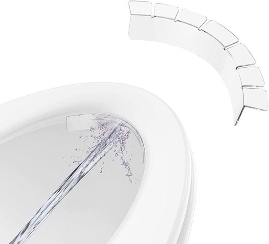 Toilet seat splash guard - waterproof pee protection - urine splash ...