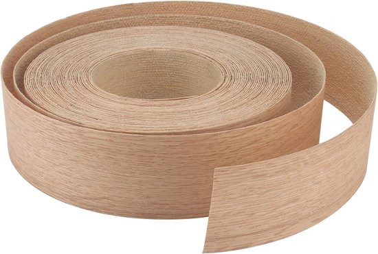 Werkblad Randafwerking 50mm Breed: Eiken Fineer Strijkbare Band met ...