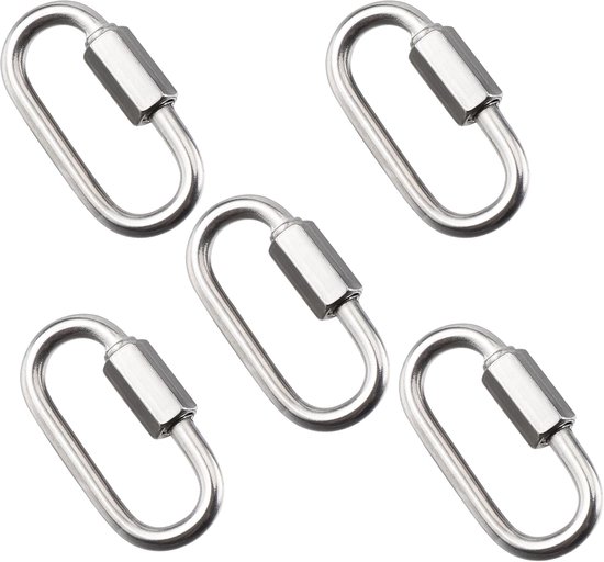 12 x Diameter 4 mm RVS Schroefconnectoren - Snelle Koppeling - RVS ...