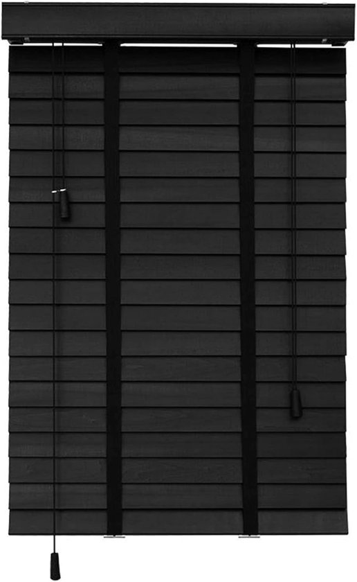 Houten Jaloezieën - Horizontale Raambekleding - Privacy en Zonwering ...