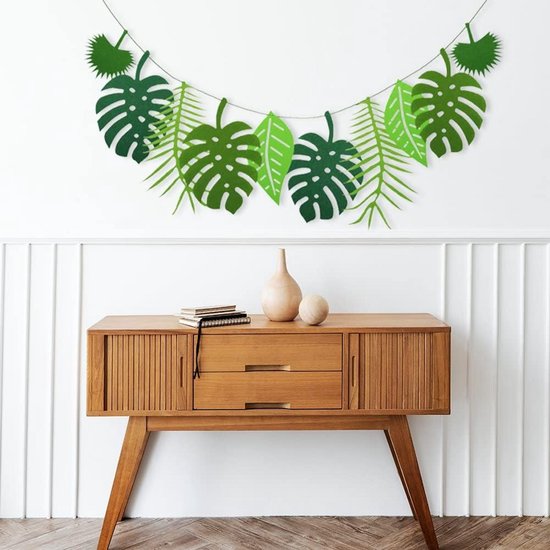 Decoratieve Tropische Monstera Bladeren Slinger voor Feestjes | bol