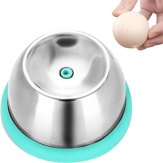 Ibenzoa® Eierprikker van roestvrij staal voor hardgekookte eieren met ...