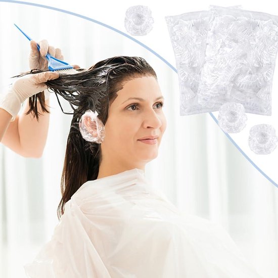 Allecto Plus - Wegwerp oorhoezen voor douche - set van 200 stuks ...