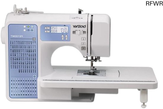 RFWR® Elektronische naaimachine met 100 steken - Ideaal voor hobbyisten ...