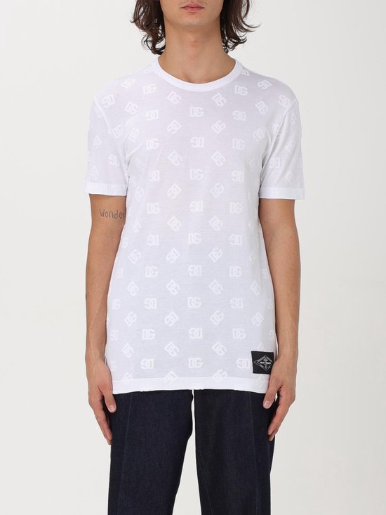 Embossed Logo Crew Neck Tee - White T-Shirts | bol