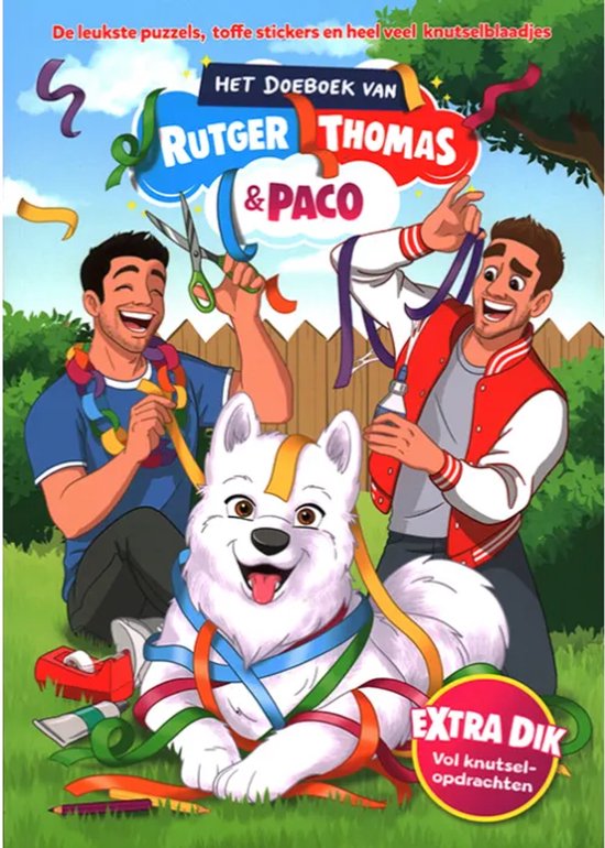 Het Vakantieboek van Rutger, Thomas en Paco - Vakantie, puzzels en ...