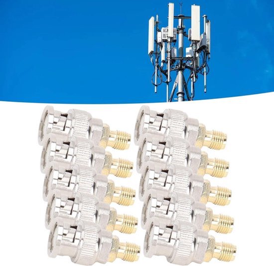 RF Coaxiale Adapter Kabel Connector SMA Vrouwelijk Naar BNC Mannelijk - Converter Kit... | bol