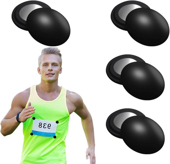 Allecto Plus - Magnetische race-slabbetjeshouders, hardloopfixclips ...