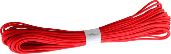 Paracord 425 type II Bright Red 15 Meter | bol