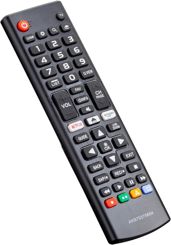 Allecto Premium - Universele afstandsbediening voor LG TV's - 2-pack vervangende... | bol