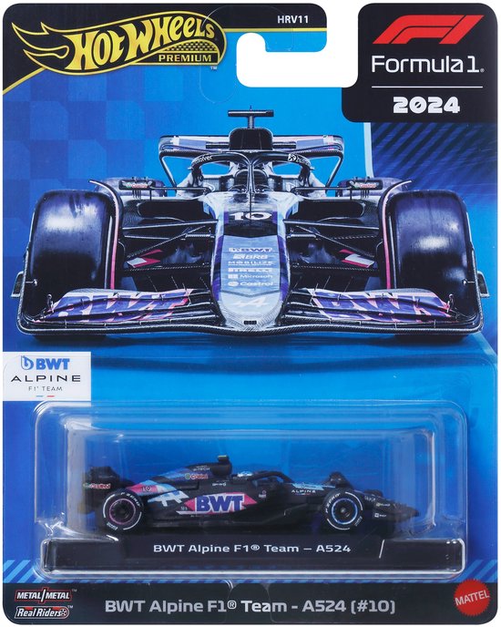 Hot Wheels Formula 1 racewagen - BWT Alpine F1 Team #10 | bol