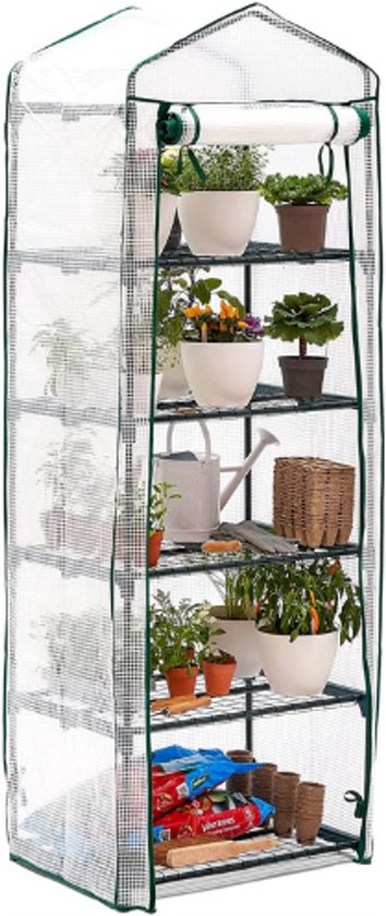 Thuys – Mini Tuinkas Met 5 Lagen – Met Stevig Stalen Frame – En ...