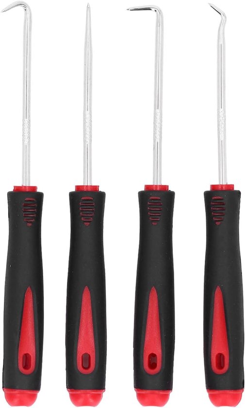Pick and Hook Set, 4-delige precisie-olieafdichting/O-Ring Seal Pakking ...