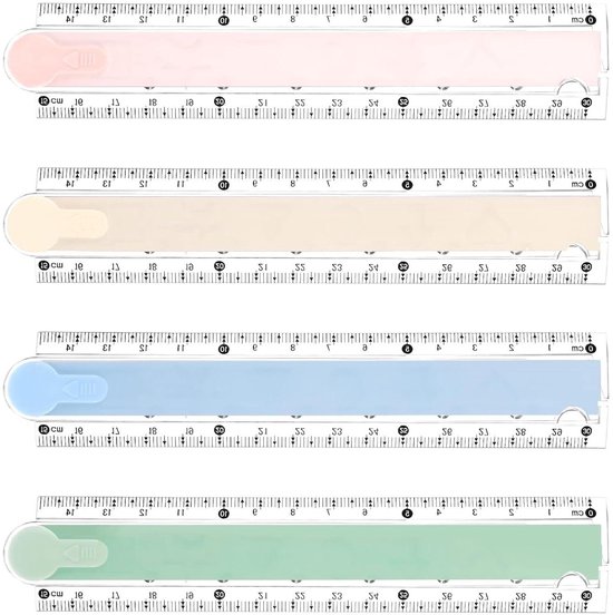 Règle pliante 30 cm - Transparente - Règle géométrique - École et ...