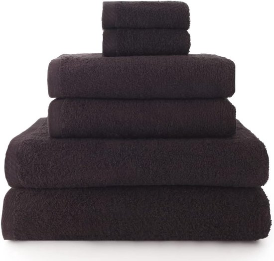 Handdoekenset - 6 Stuks - 100% Katoen - Luxe en Comfort | bol