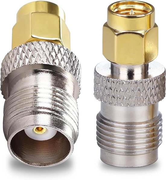 Allecto Plus - SMA naar TNC Adapter voor Antenne Router - Coaxiale Stekker - 2 Stuks... | bol