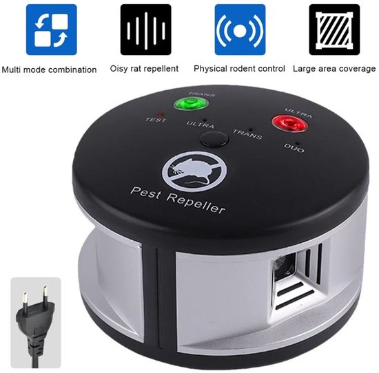 Serolux® - Muizenverjager - Krachtige ultrasone technologie - 4 ...