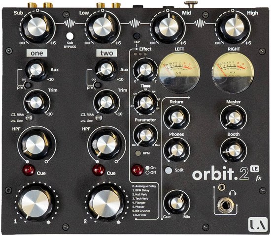 Union Audio ORBIT.2 LE FX - Rotary Mixer | bol