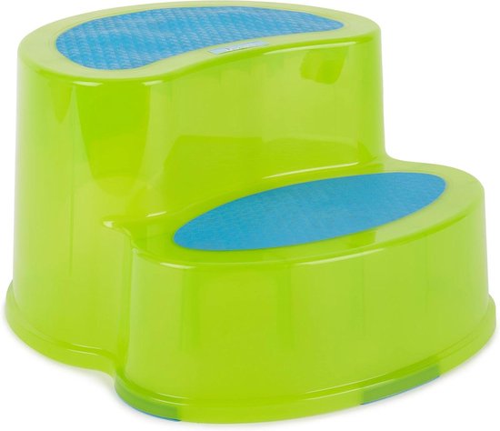 Kids Step Stool Green Two Stage Stool for Kids Bathroom Stairs - Wash ...