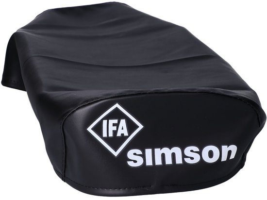 Zadelhoes met logo voor Simson S50, S51, Schwalbe | bol