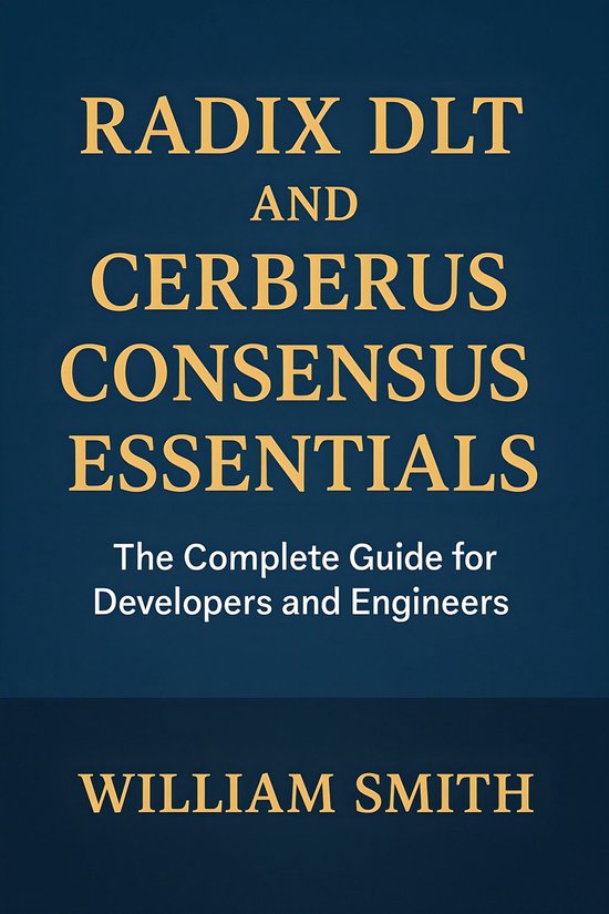 Radix DLT and Cerberus Consensus Essentials (ebook), William Smith | 6610000975174 |... | bol