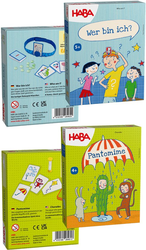 HABA Spielesammlung Pantomime & Wer bin ich? | Games | bol