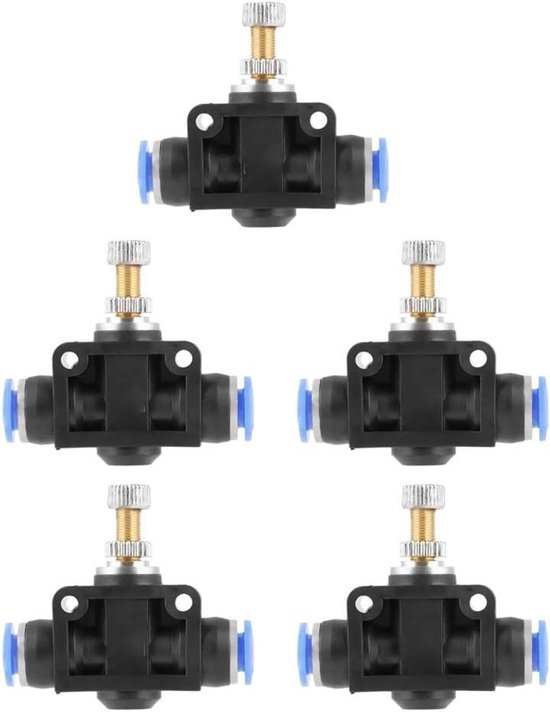 Allecto Plus - 10 stuks Pneumatische Flow Snelheid Kleppen voor Air ...