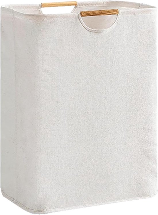 Opvouwbare wasmand - 60 liter - met handvat - smal ontwerp | bol