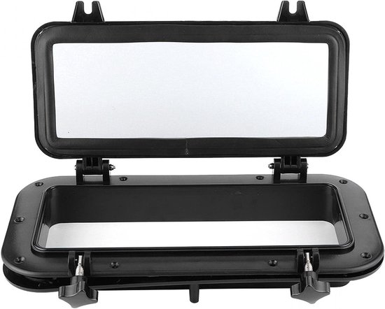 Allecto Plus - Boot Jacht Patrijspoort Zwart 400x200mm UV Bestendig ...