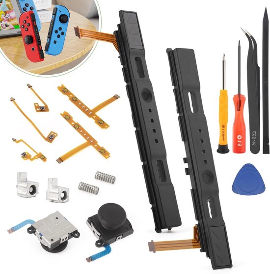Slider rail set voor Joy-Con controller Nintendo Switch/Switch OLED ...