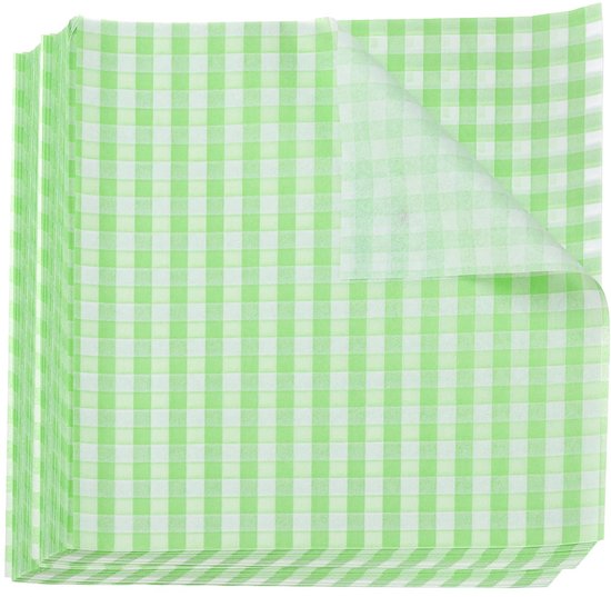QUARKZMAN 200 vellen bakpapier 22 x 22 cm Geruit Deli-papier Vellen ...