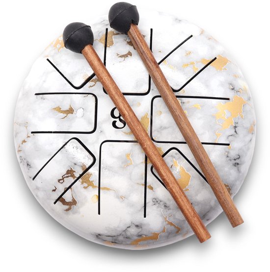 Steel Tongue Happy Drums Marble OM - 18cm | bol