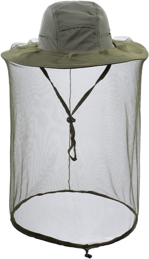 HunterBee Mosquito net hat fish veil bee net beekeeping hood | bol