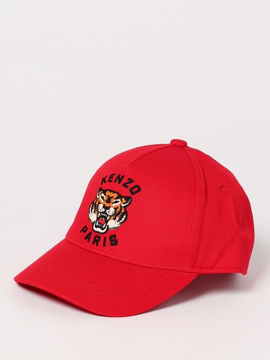 Kids Tiger Head Baseball Cap - Red Hats | bol