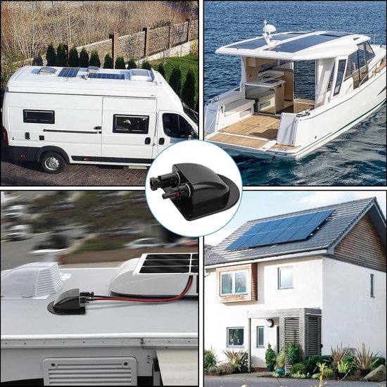 Roof Gutter - Solar Cable Entry - Solar Panel Junction Box - Connector ...