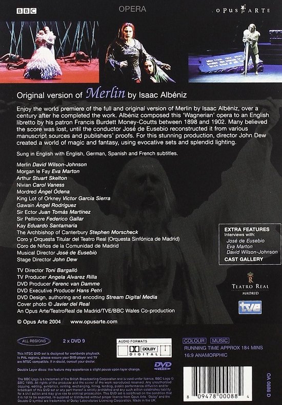 David Wilson-Johnson, Stuart Skelton, Eva Marton, Carol Vaness, Coro Y ...