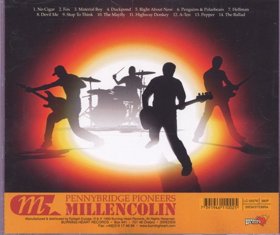 Millencolin - Pennybridge Pioneers (CD), Millencolin | Muziek | bol