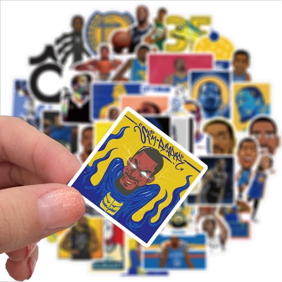 Kevin Durant Stickers - NBA Basketball - set 50 stuks - Laptop Stickers ...