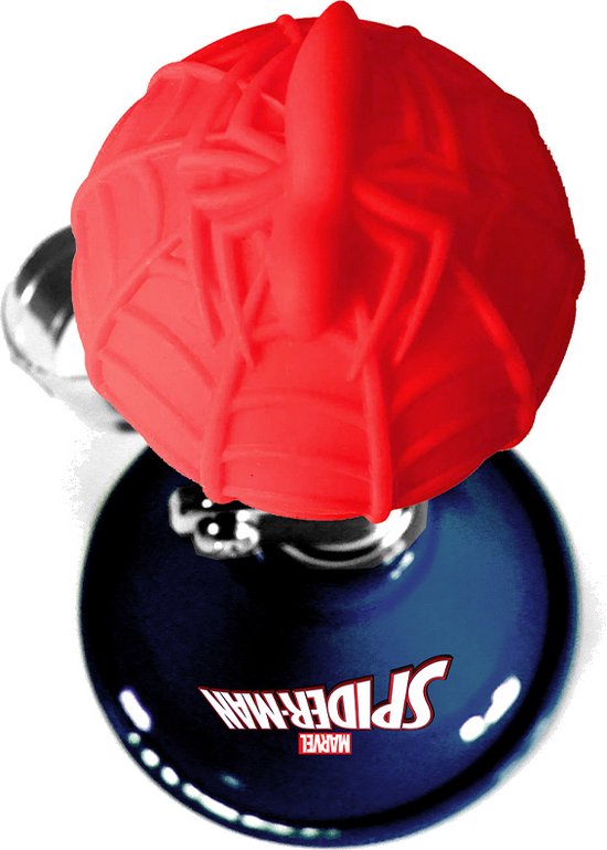 Marvel Fietstoeter Spider-man Jongens 14 Cm Staal Blauw/rood | bol