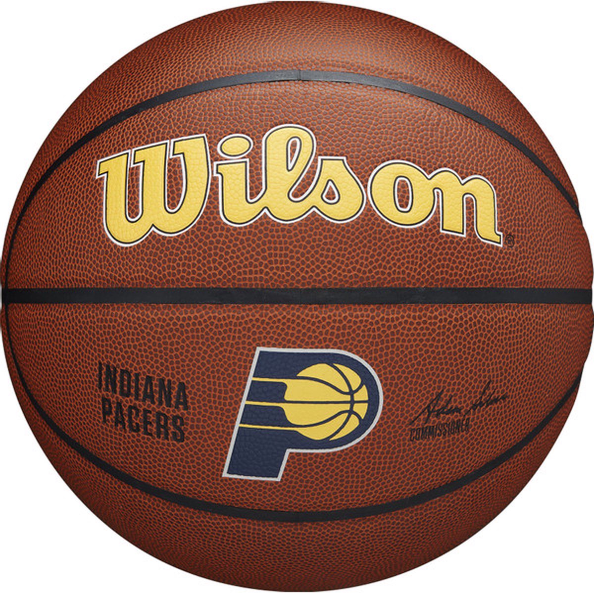 Wilson NBA Team Alliance Indiana Pacers - basketbal - geel | bol.com