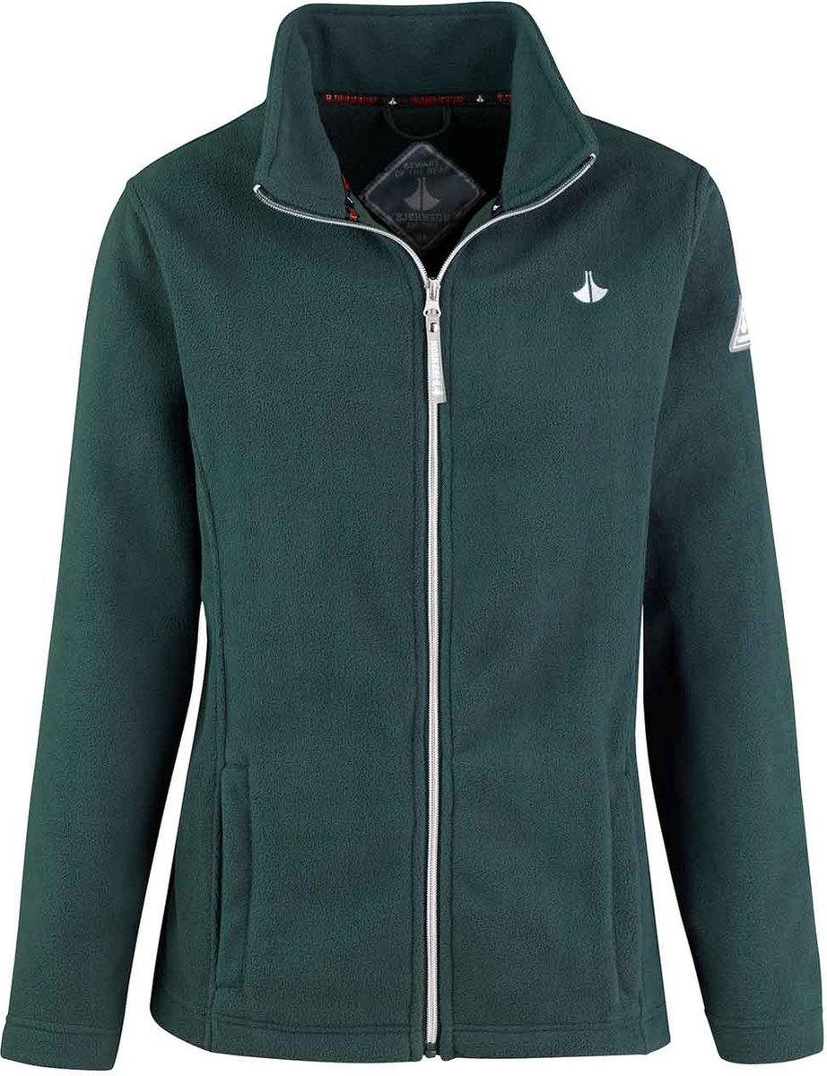 BJØRNSON Jenna Fleece Vest 4 Seizoenen Dames - Rits - Maat 50 - Groen ...